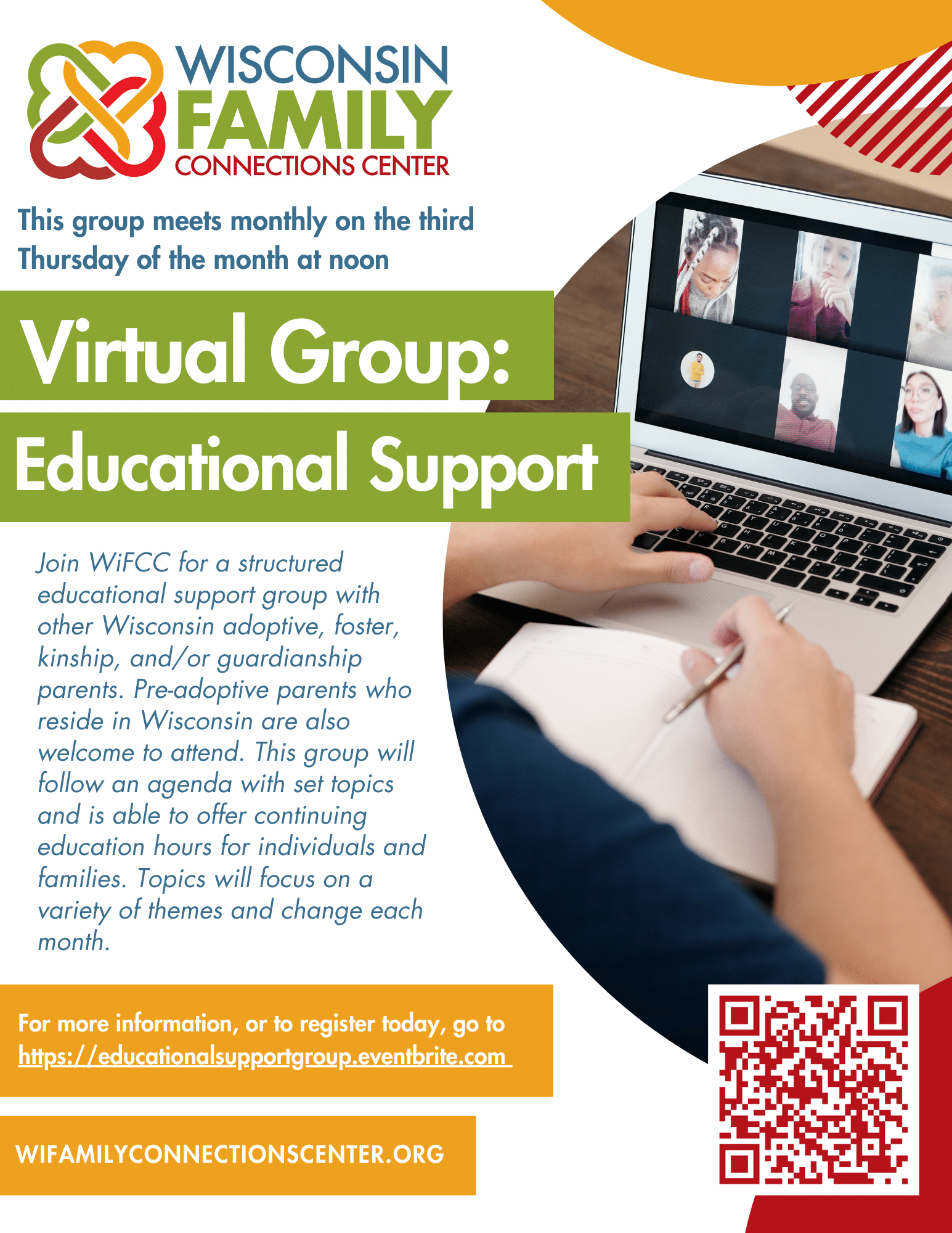 Download Support Group Flyers | WiFCC