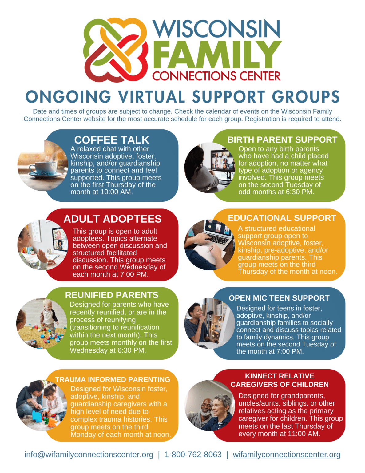Download Support Group Flyers | WiFCC