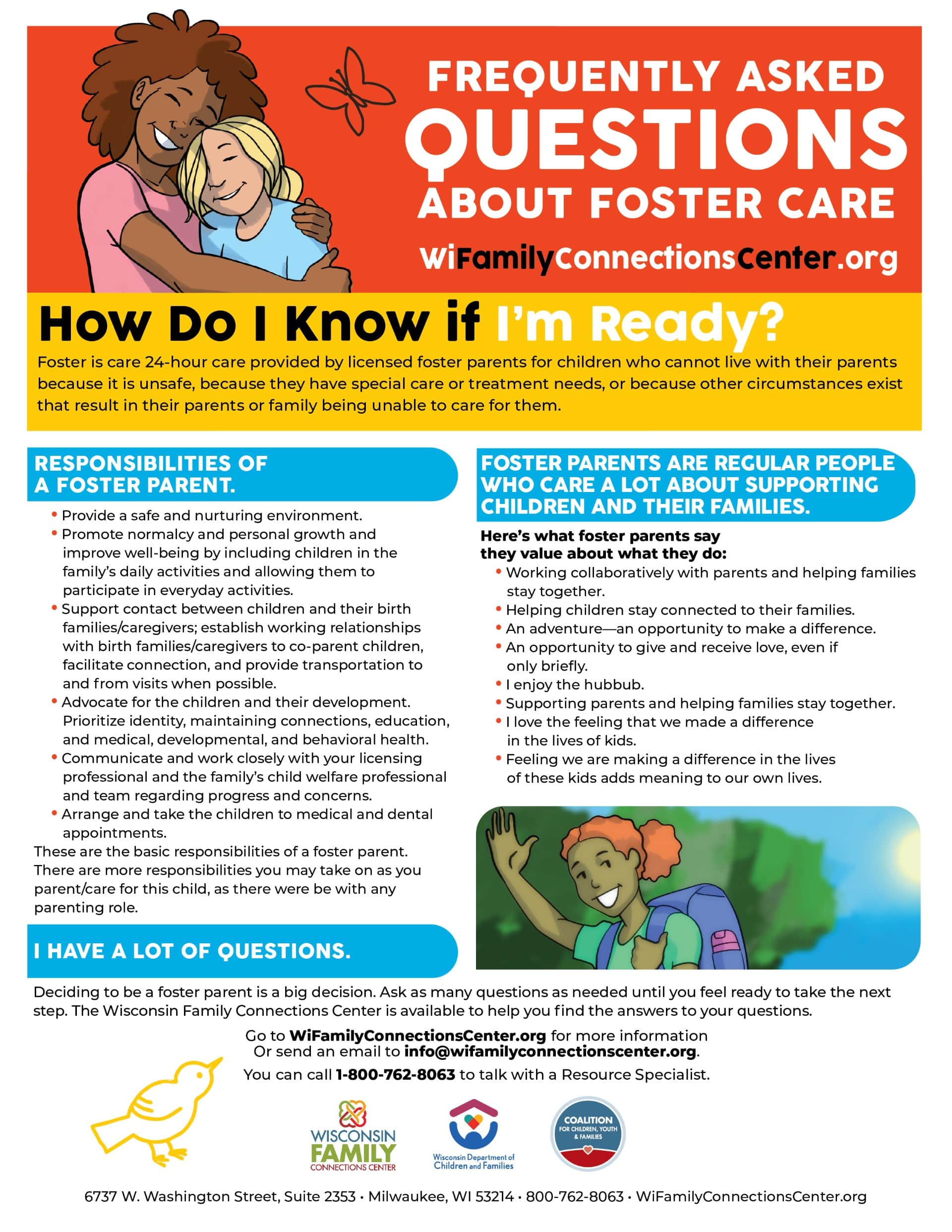 Rethink Foster Care Campaign Materials - Wisconsin Family Connections ...
